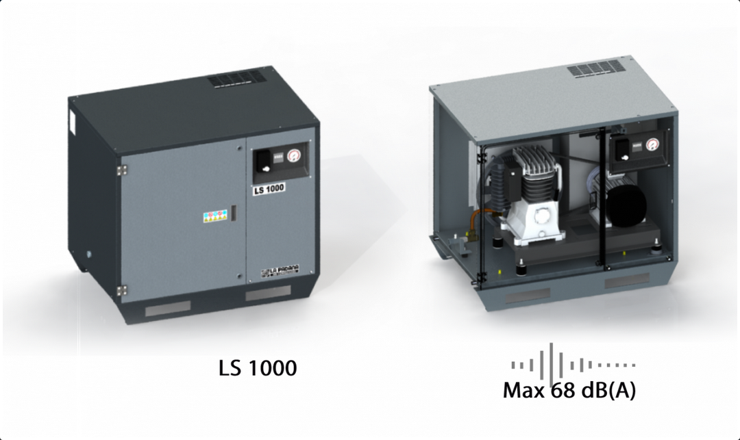 Компресор гвинтовий Indusrial Silent 15 Bar LS 1000-15B ST Delta Star ...